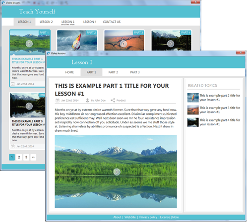 AutoPlay Menu Designer ideas - Making Training Course Autorun CD